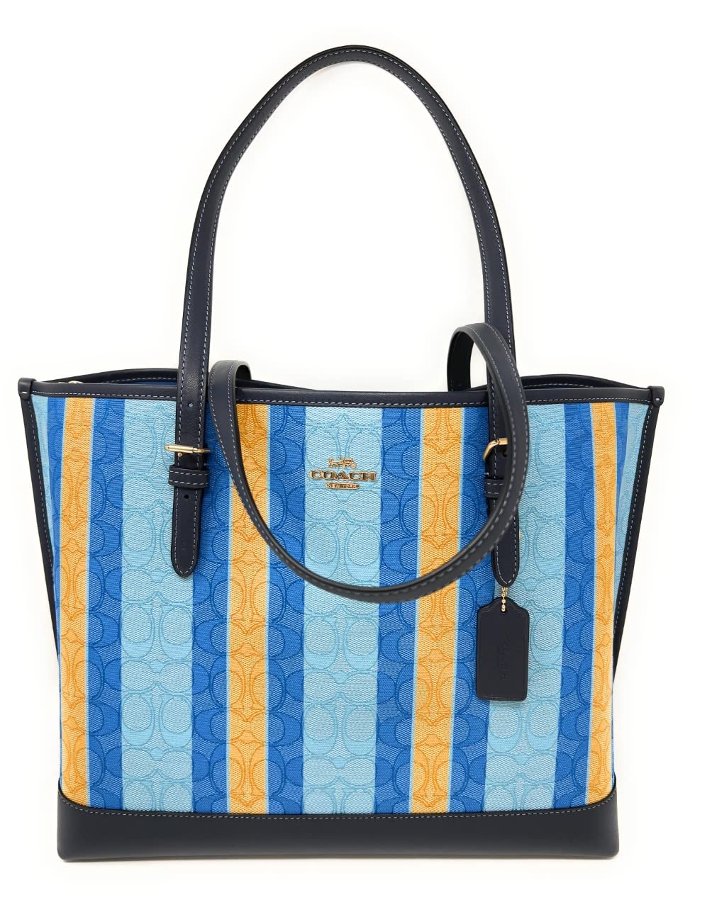 COACH Mollie Tote In Signature Jacquard With Stripes