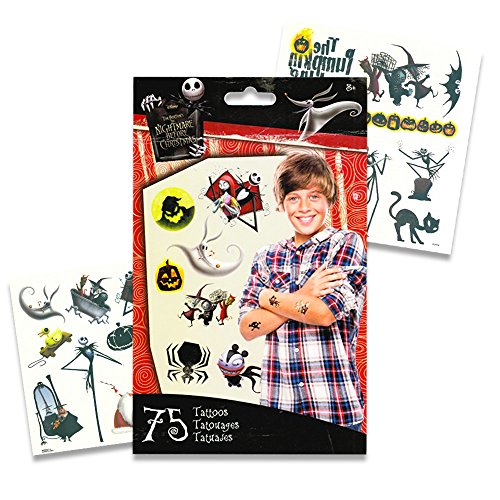 Disney Nightmare Before Christmas Blind Box Party Favors 3 Pack – Bundle with 3 Nightmare Before Christmas Mystery Figures Domez and Tattoos | Nightmare Before Christmas Collectibles