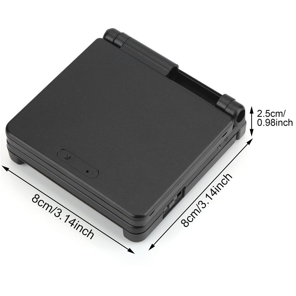 Replacement Case Cover for SP with Assemble Parts Kit, Portable Full Repair Cover Case Kit for Gaming Gamepad. 8 * 8 * 2.5cm