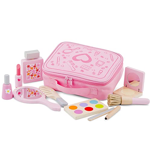 New Classic Toys Make Up Set - Pretend Play Toy for Kids Cooking Simulation Educational Toys and Color Perception Toy for Preschool Age Toddlers Boys Girls