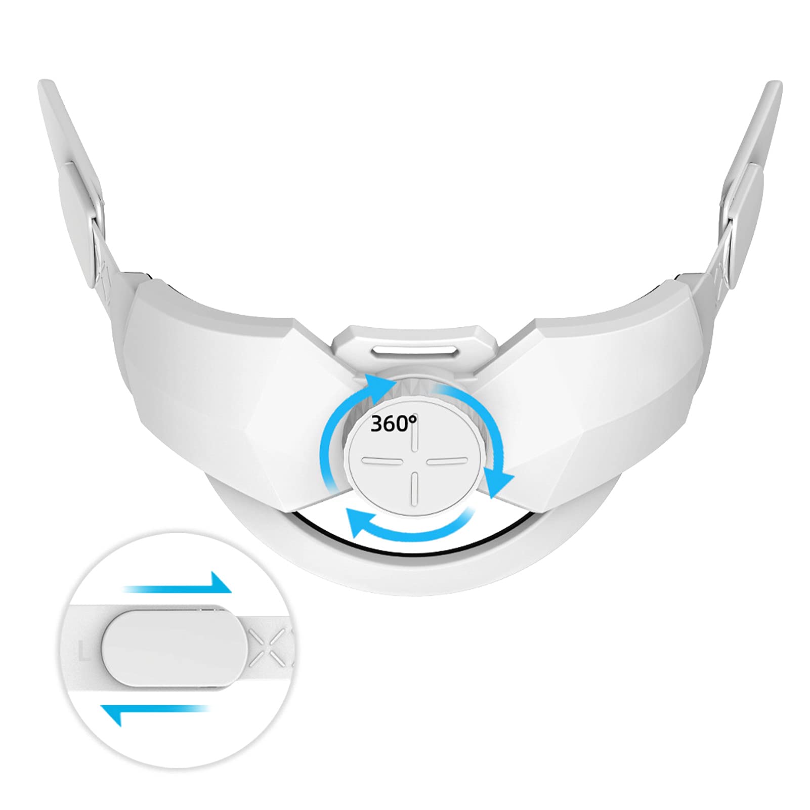 Replacement for Oculus Quest 2 Head Strap,Comfortable Protective Head Strap Reduce Pressure for VR Gaming