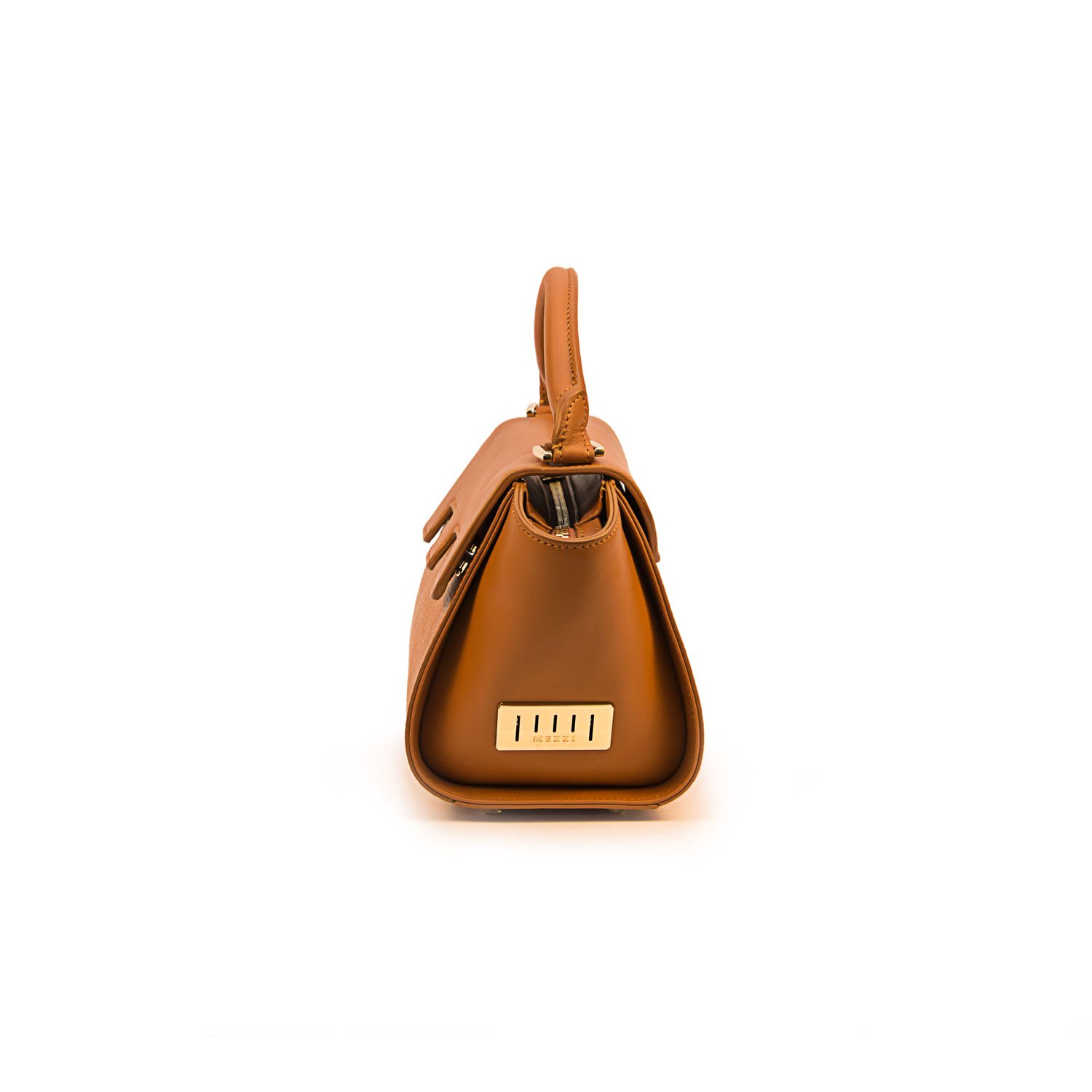 Mezzi Women's Mini Cosima Crossbody Bag Classic, Brulee