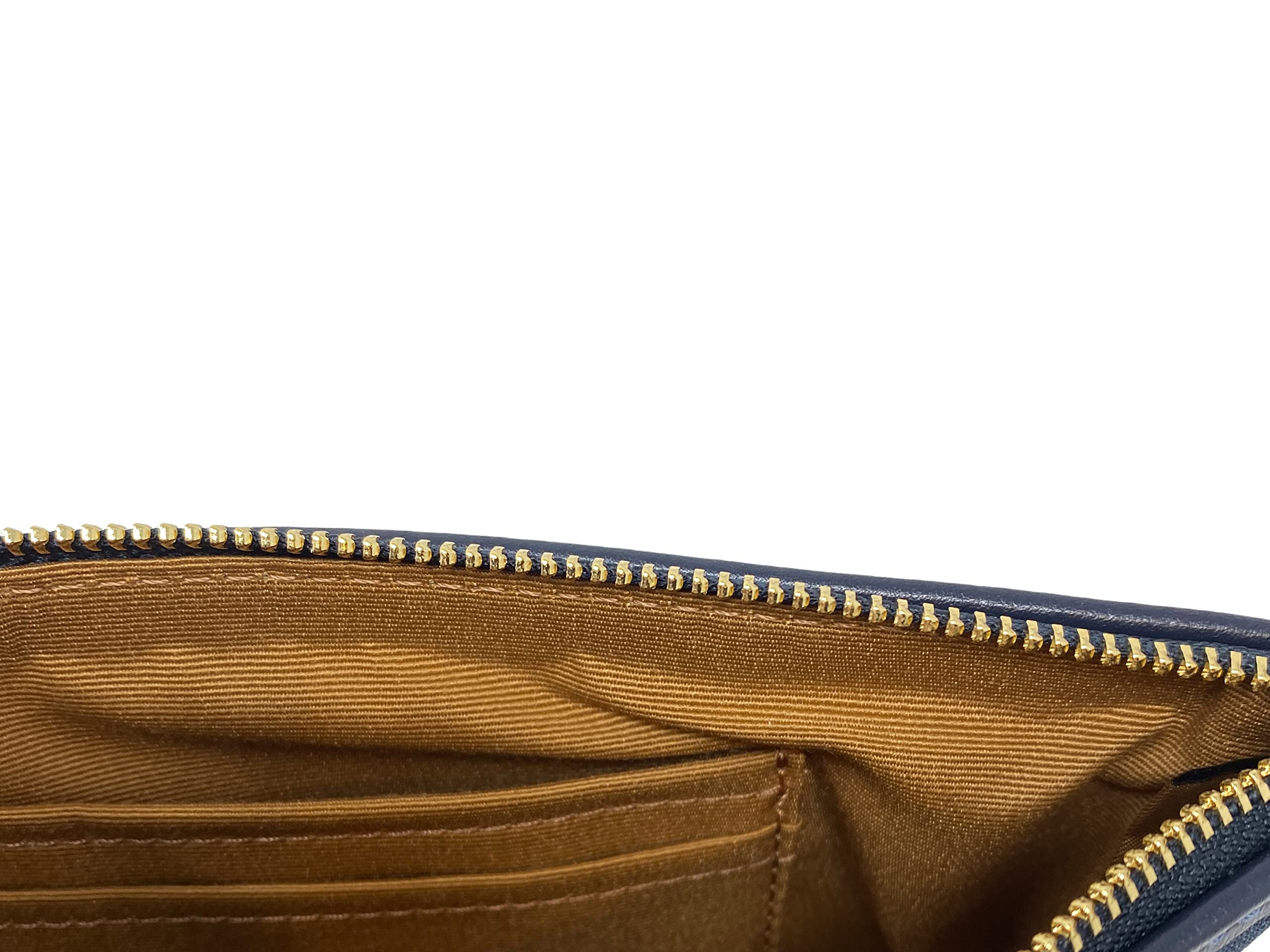 Coach Large Corner Zip Wristlet In Signature Jacquard With Stripes Style No. C8753