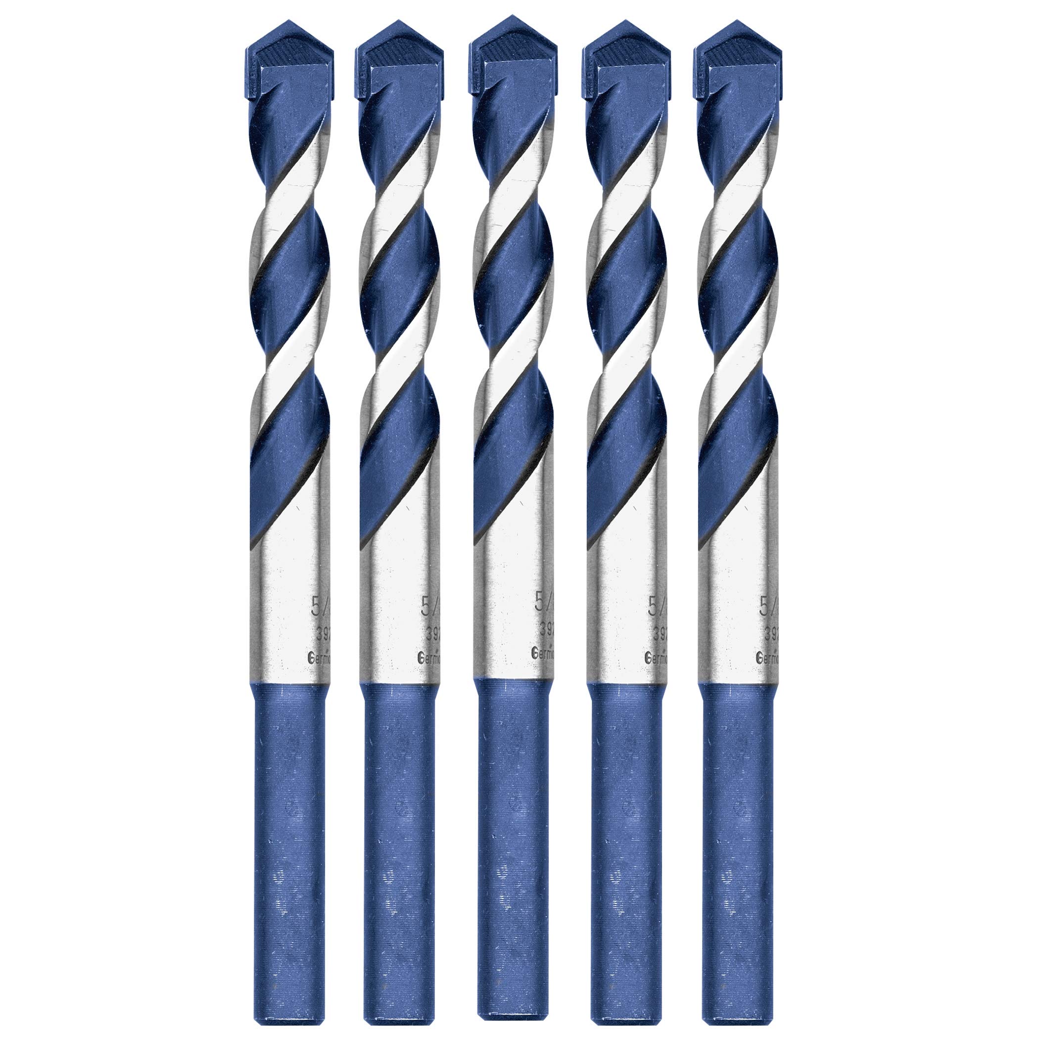 Bosch HCBG2005 Blue Granite Hammer Drill Bit Carbide Tip 5/8 x 4 x 6 - 5 Pack