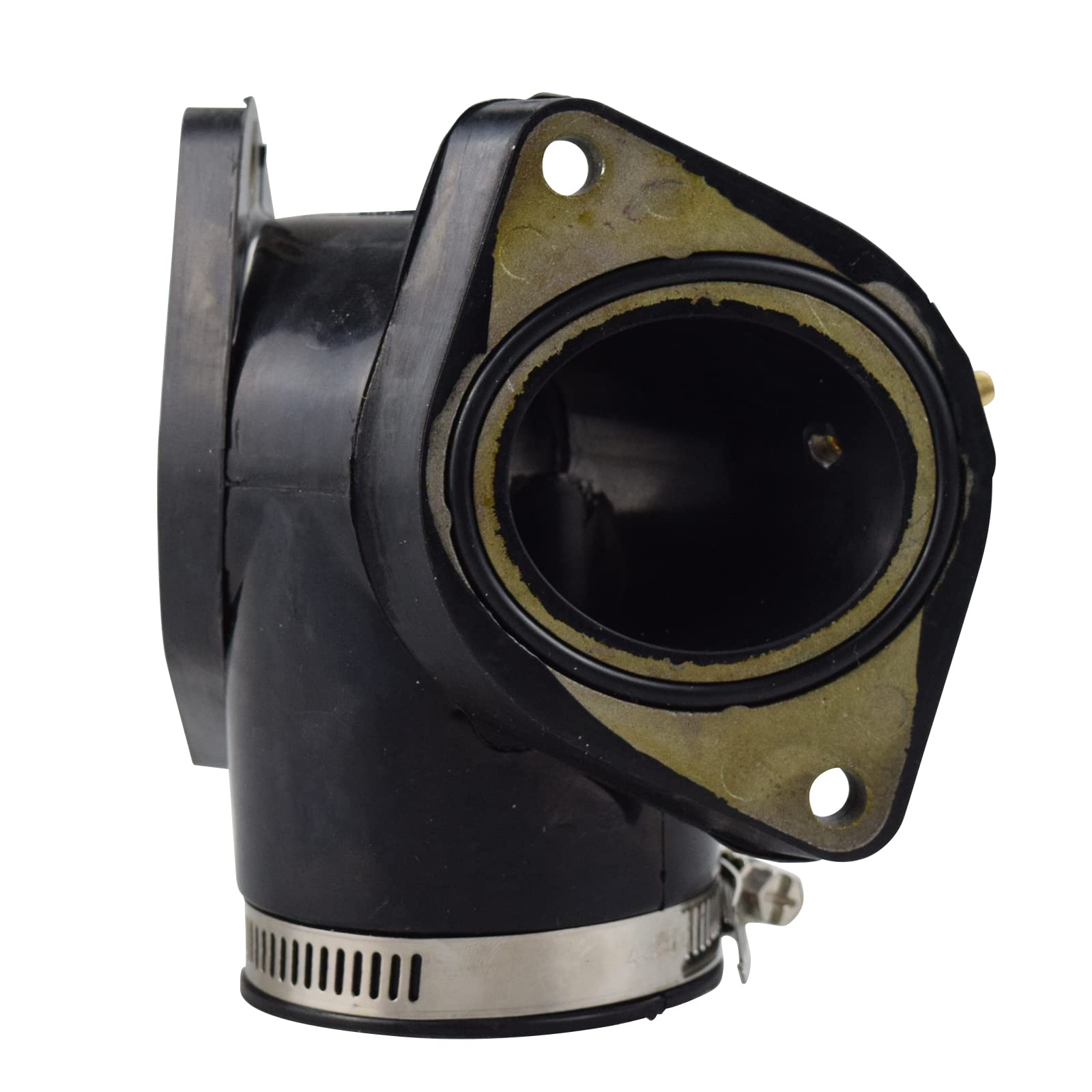 Carburetor Intake Joint W/O-Rings for Yamaha Road Star 1600 XV1600 1999-2003 Replace 4WM-13586-01-00,93210-505A4-00