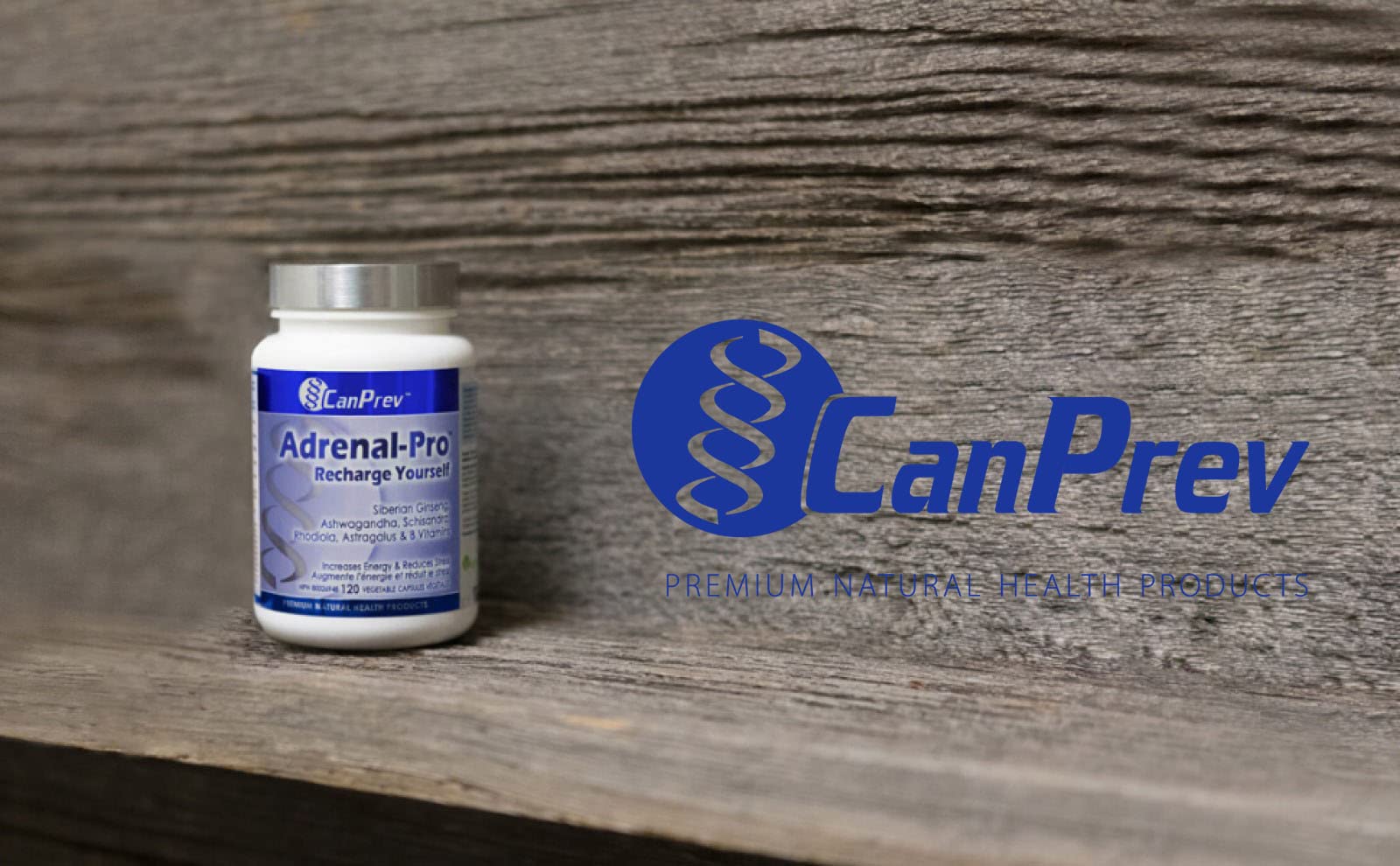 CanPrev Adrenal-Pro Recharge Yourself Vegi Capsules, 120 Count