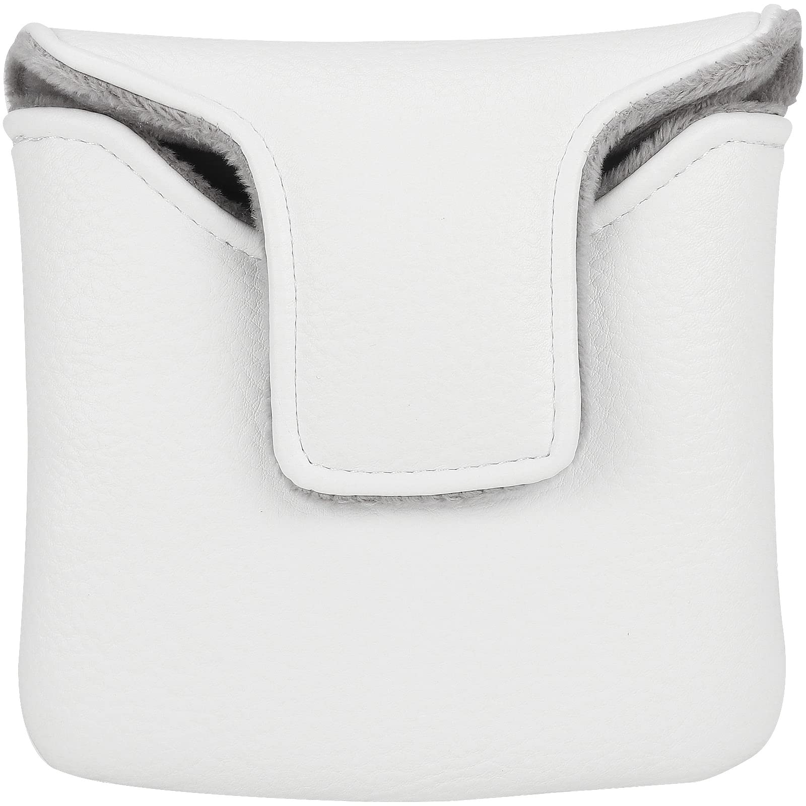 Craftsman Golf 4 Aces Poker and Chips White Magnetic Mallet Putter Head Cover for Taylormade Spider GT SPLITBACK Putter etc.