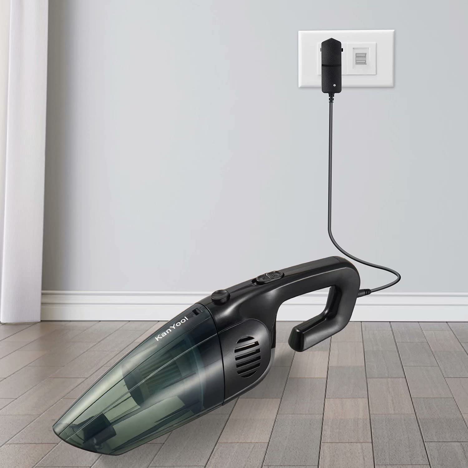 Car Vacuum Cleaner, Cordless Handheld Vacuum Cleaner, Small Portable Cordless Rechargeable Handheld Vacuum Cleaner for Home and Car Cleaning