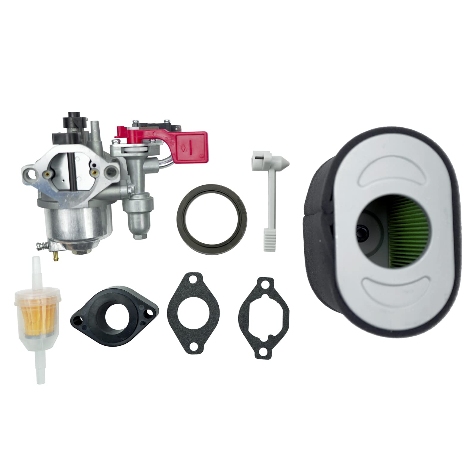 Carburetor With Air filter And thermalshield Replacement for 84004885 799060 Compatible with Briggs Stratton Vanguard Engine