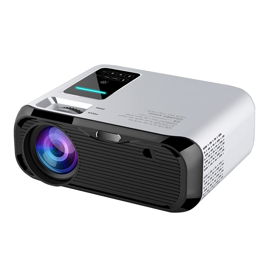 CXDTBH Projector LED Mini Micro Portable Video Projector with USB for Game Movie Cinema Home Theater