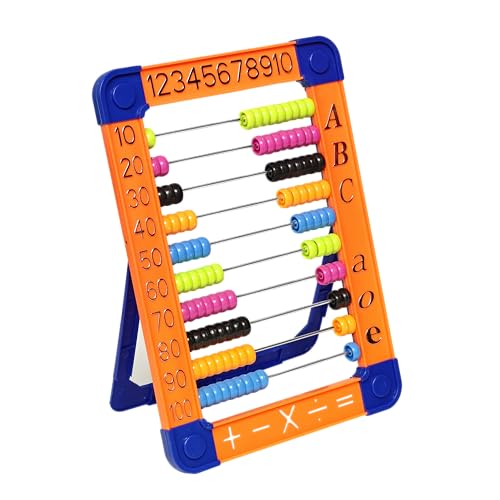 MICKYU Abacus for Kids Math- Classic Preschool Counting Learning Toys with 100 Beads