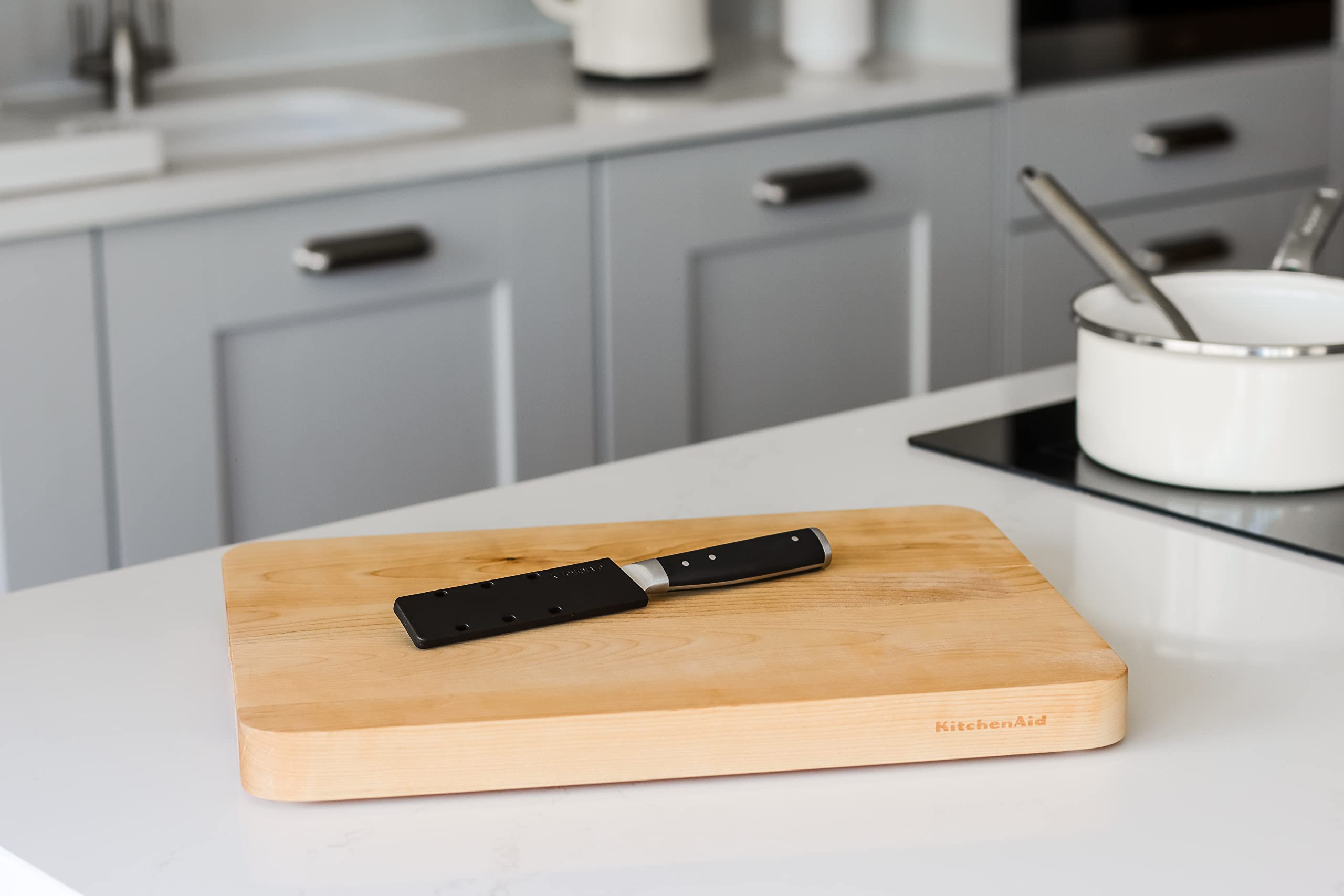 KitchenAid Gourmet 11cm / 4½ Inch General Purpose Kitchen Knife, Fine-Edge High-Carbon Japanese Steel