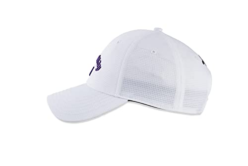 Callaway womens Ladies Stitch Magnet Hat, White/Purple, One Size US