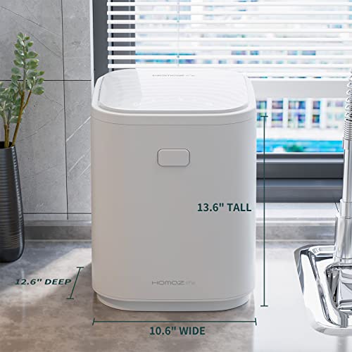 Homaz life Electric Kitchen Composter, Smart Waste Compost Machine, Indoor Countertop Food Cycler, 4.5 Liters