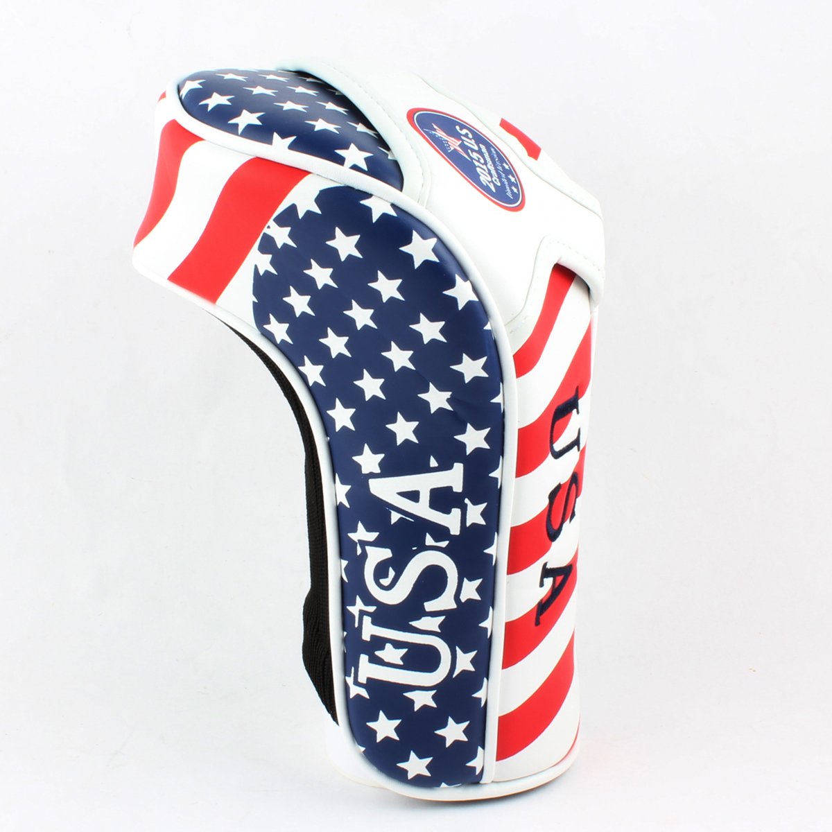 Craftsman Golf Stars and Stripes Black and Gray US Style Patriotic Head Covers for Woods and Driver, Hybrids …