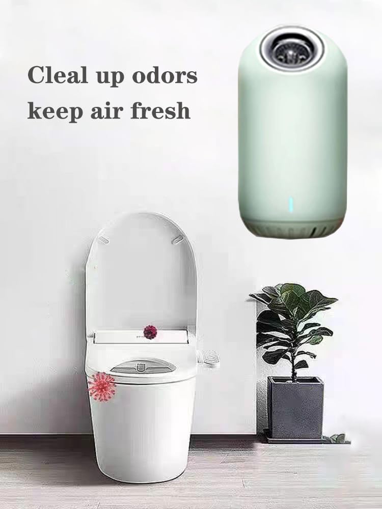 Cat Litter Deodorizer AVALEDAY Portable Ozone Generator for Car Air Purifier with Battery Purify Odor for Pet Room Toilet Closet Wardrobe Fridge Smoke