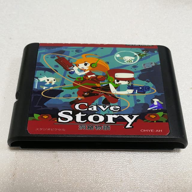 Cave Story 16 Bit MD Game Card Sega Mega Drive Genesis (US)