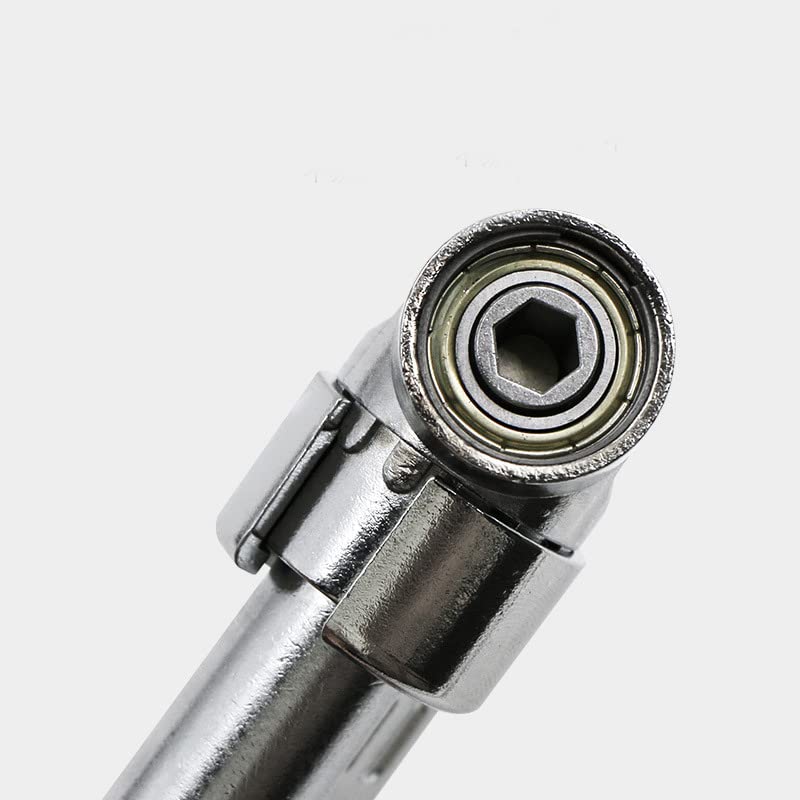 Firequasar Right Angle Driver, Quick Change 105 Degrees with /4" Hex Shank (Long + Short)