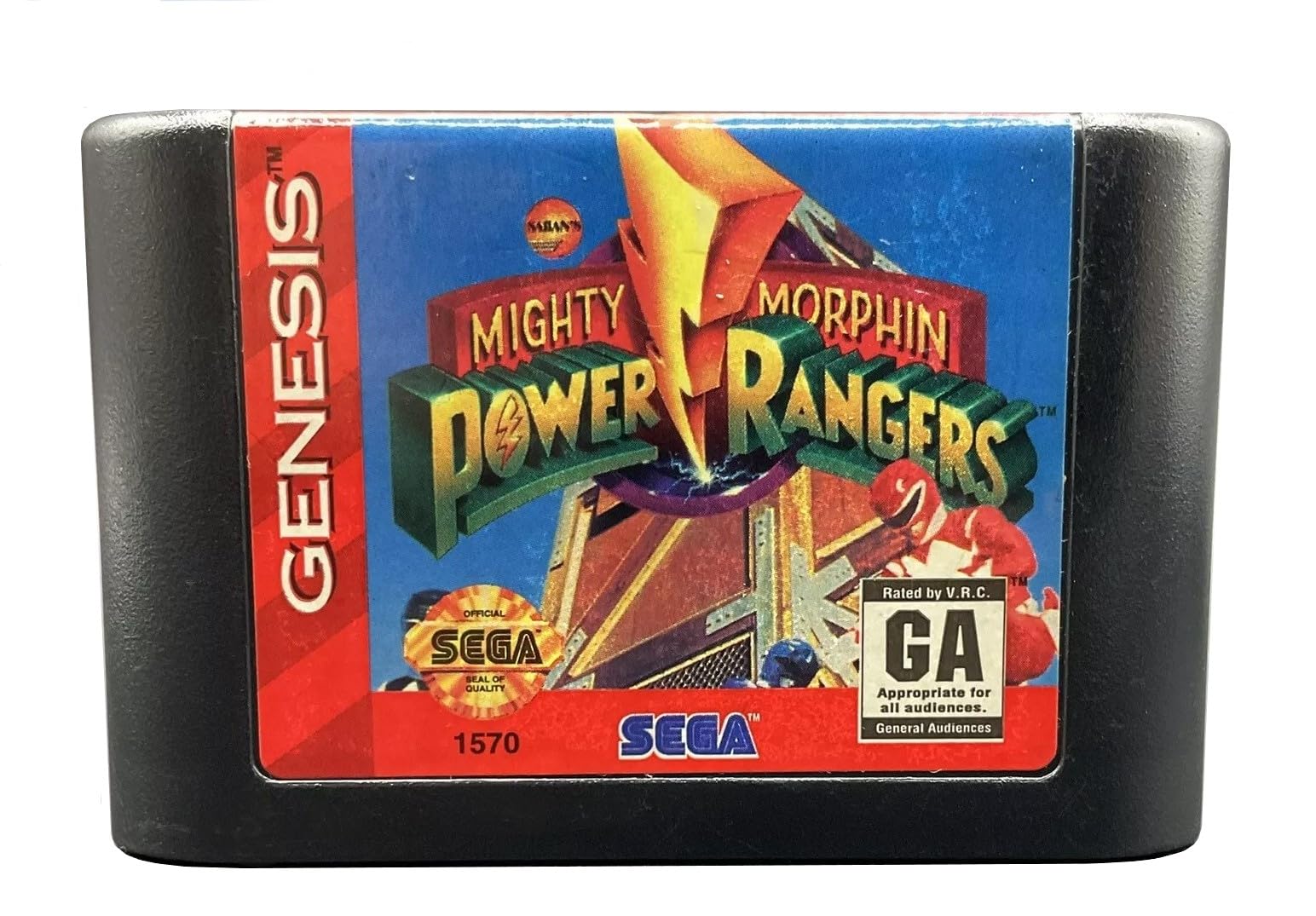 Mighty Morphin Power Rangers- Sega Genesis (Renewed)