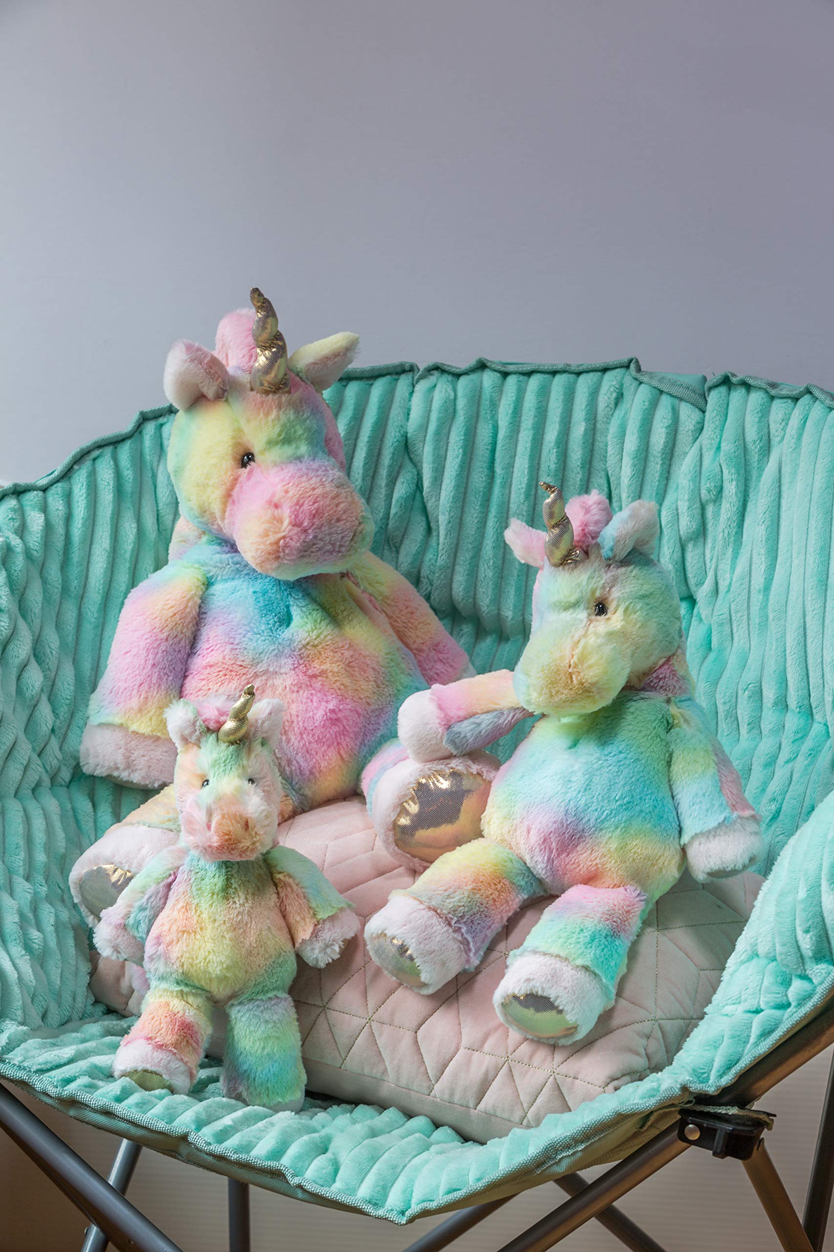 Mary Meyer Marshmallow Zoo Stuffed Animal Soft Toy, 13-Inches, Fro-Yo Unicorn