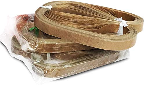 Sumeve 50pcs polytef teflon Belt for Continuous sealing machine 750mm x15mm x0.2mm