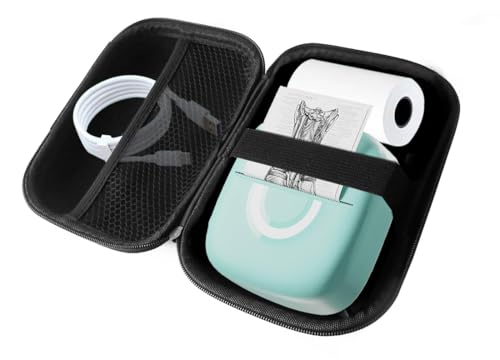 FitSand Hard Case Compatible for Cabaro Mini Printer Sticker Thermal Printer