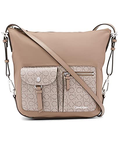 Calvin Klein Rossa Novelty Backpack, Taupe/Almond Taupe