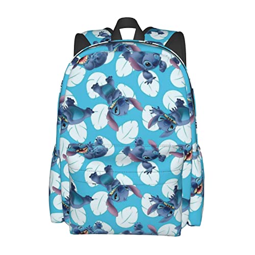 Cartoon Backpack, 16.5 Inch 3d Printed Fashion Backpack Casual Novelty Laptop Womens Mens Backpack