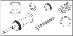 Vacuum Drain Knob Service Kit for A-dec ADK033