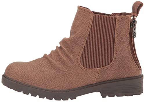 Blowfish Malibu Kids Girls Redsen-k Chelsea Boot, Wheat Saddlerock, 2 Little Kid