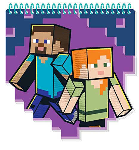 Innovative Designs Minecraft Kids Coloring Art Set with Stickers and Stampers