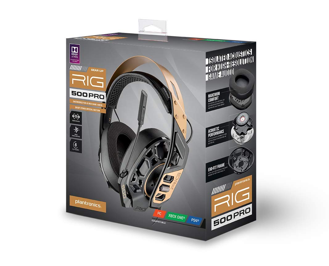 RIG 500 PRO, Electronic Games PS4 (Renewed)