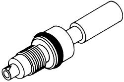 Valve Stem Needle (Black) for A-dec ADS010