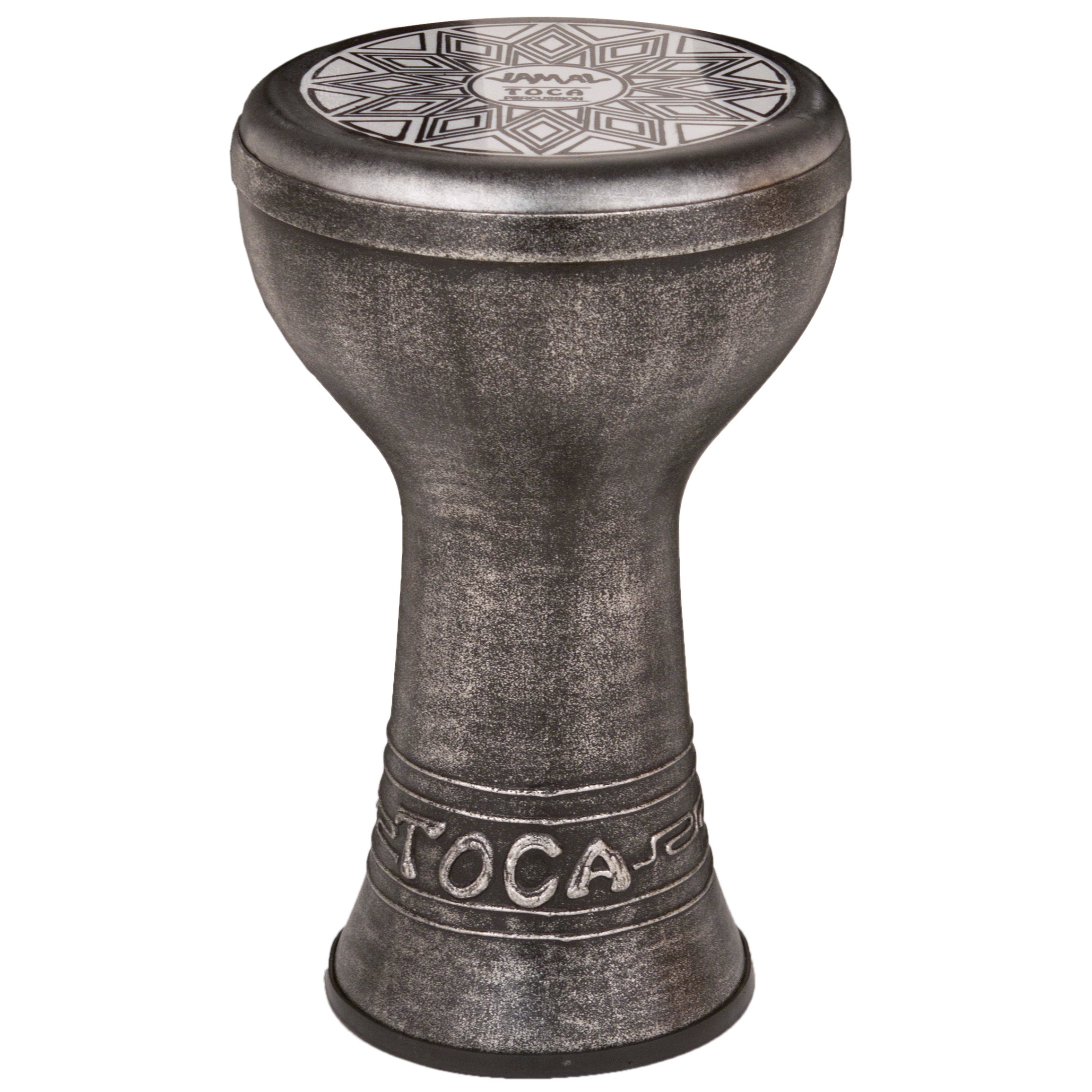 Toca SJDKF-10S Jamal 10-Inch Doumbek - Antique Silver Finish