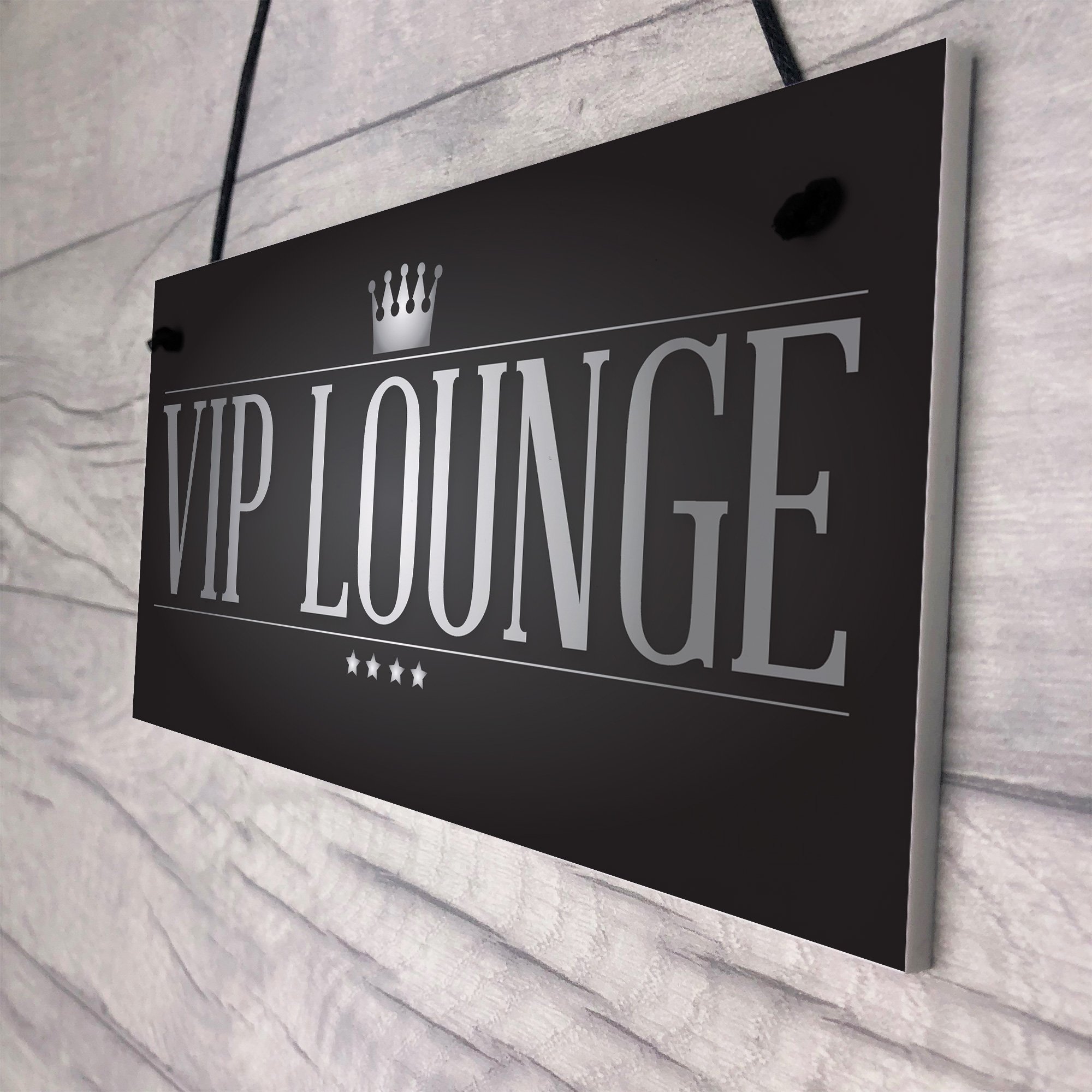 RED OCEAN VIP LOUNGE Vintage Man Cave Pub Home Bar Garden Hanging Sign Plaque BBQ Beer Party Dad Gift