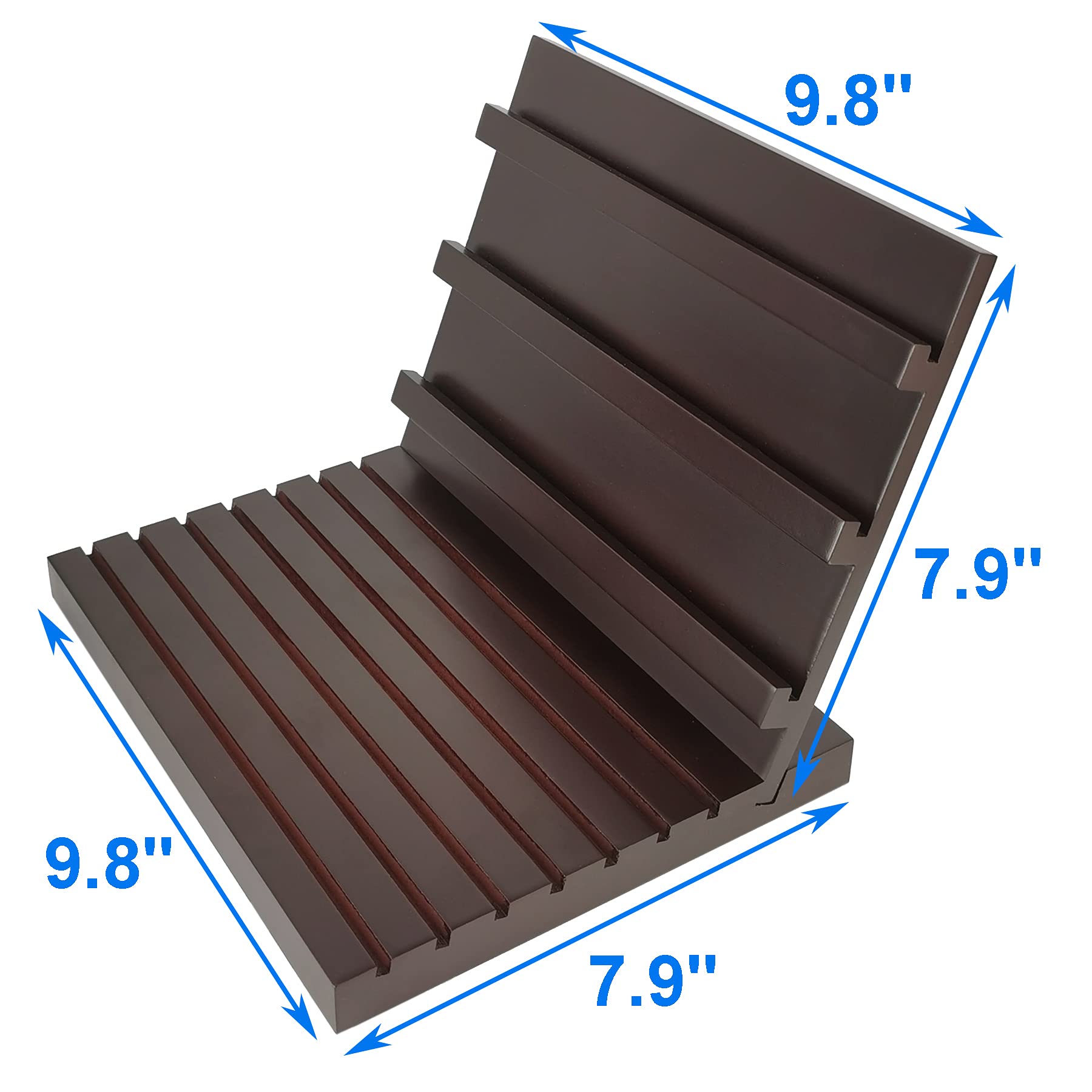 Strugglejewelry Challenge Coin Display Stand Military Coin Holder Wooden Rack Holds 60-65 Coins