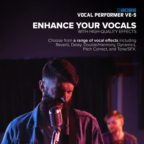 Boss VE-5 Vocal Performer Effect Processor (Red)