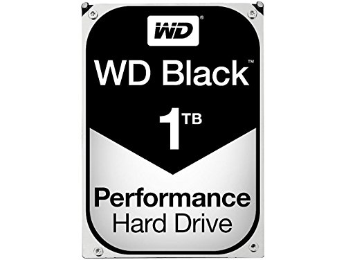 WD 1TB Black Performance Internal Hard Drive 7200 RPM SATA III 3.5" HDD