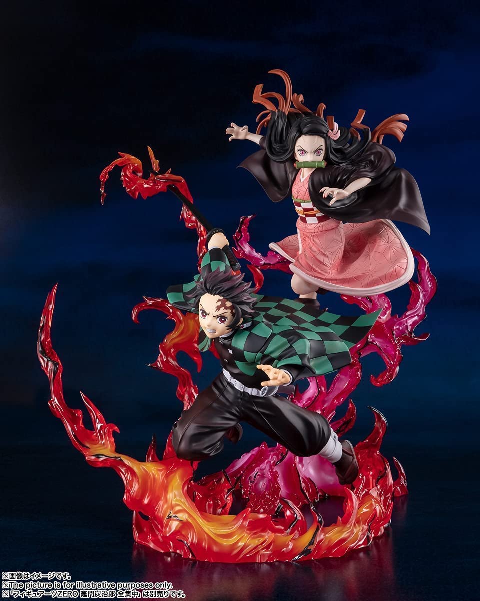 TAMASHII NATIONS - Demon Slayer: Kimetsu no Yaiba - Nezuko Kamado Blood Demon Art, Bandai Spirits FiguartsZERO Collectible Statue