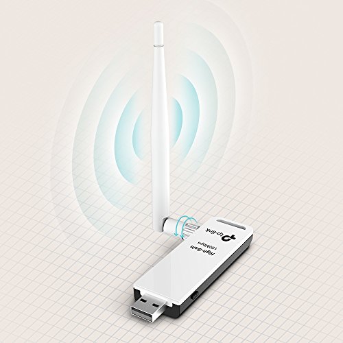 Tp-Link TL-WN722N IEEE 802.11n (Draft) USB - Wi-Fi Adapter. Wireless LITE N Adapter 150M USB HIGH GAIN 1DETACHABLE Antenna WL-AP. 150 Mbps - External