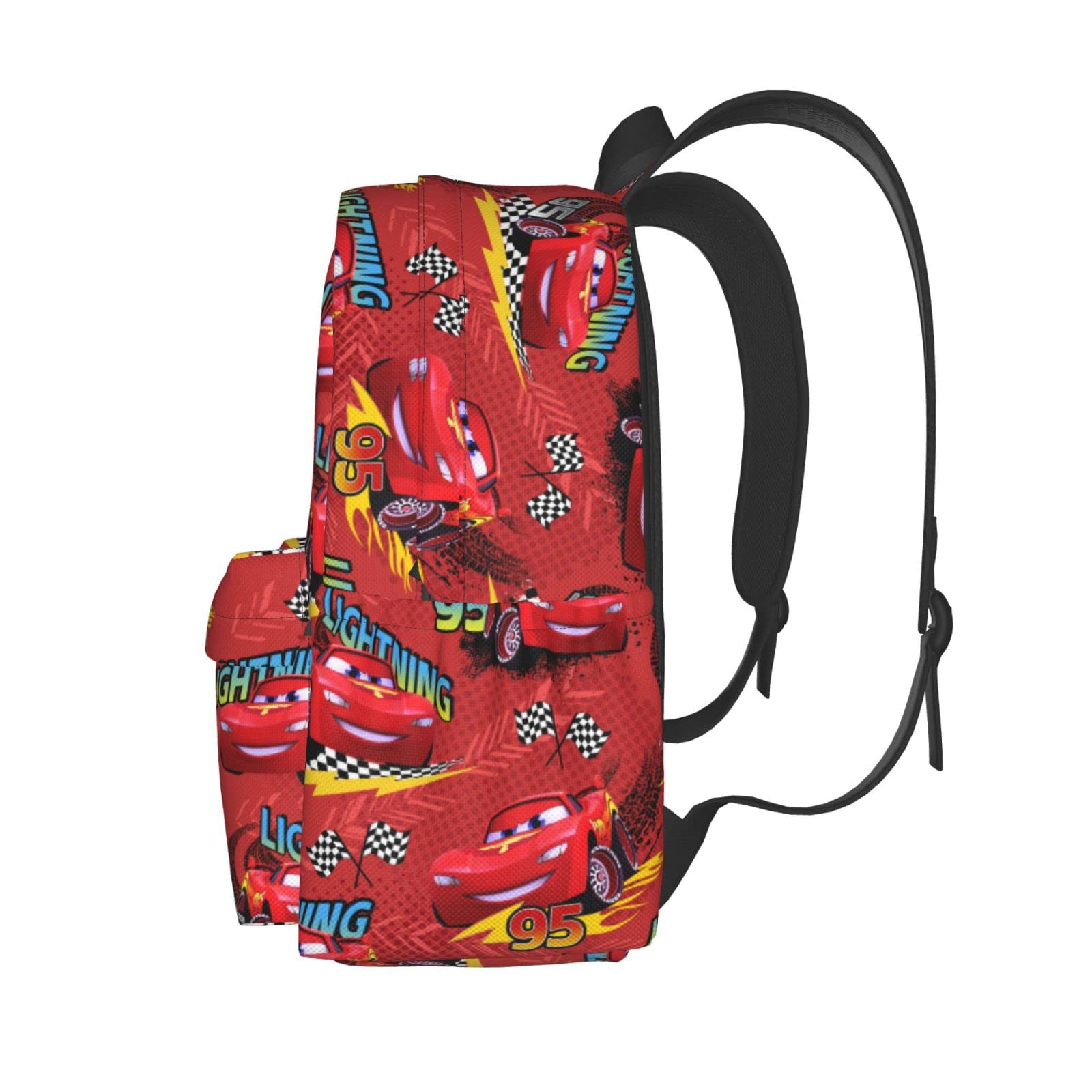 Car Cartoon backpack bag 16 Inch Large Capacity Laptop Backpack Casual Travel Sports Bag Durable Lightweight