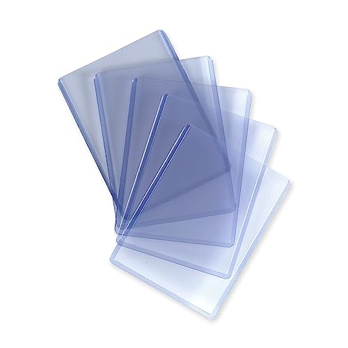 Vault X Premium Extra Thick Seamless Toploaders 35pt - 3" x 4" Rigid Card Holders for Trading Cards & Sports Cards (100 Pack)