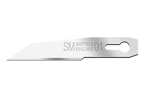 Dovetail Marking Knife, Craft Knife, Thin Blade, Cast Iron Handle, Retractable, 5 Extra Blades, Swann Morton SMO-R