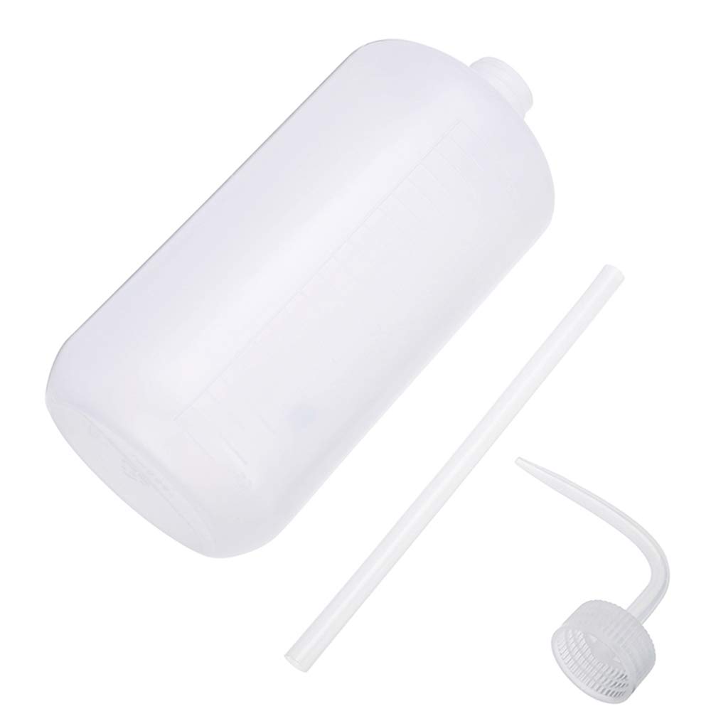 Mayitr Squeeze Bottle Water Dispenser Diffuser - Wash Squirt Bottle, Succulent Watering Can for Indoor Plants Flower Wash Bottle Plastic (1000 ml)