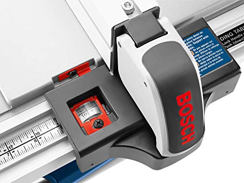 Bosch Power Tools 4100-10 Tablesaw - 10 Inch Jobsite Table Saw with 25 Inch Cutting Capacity and Portable Folding Table Stand