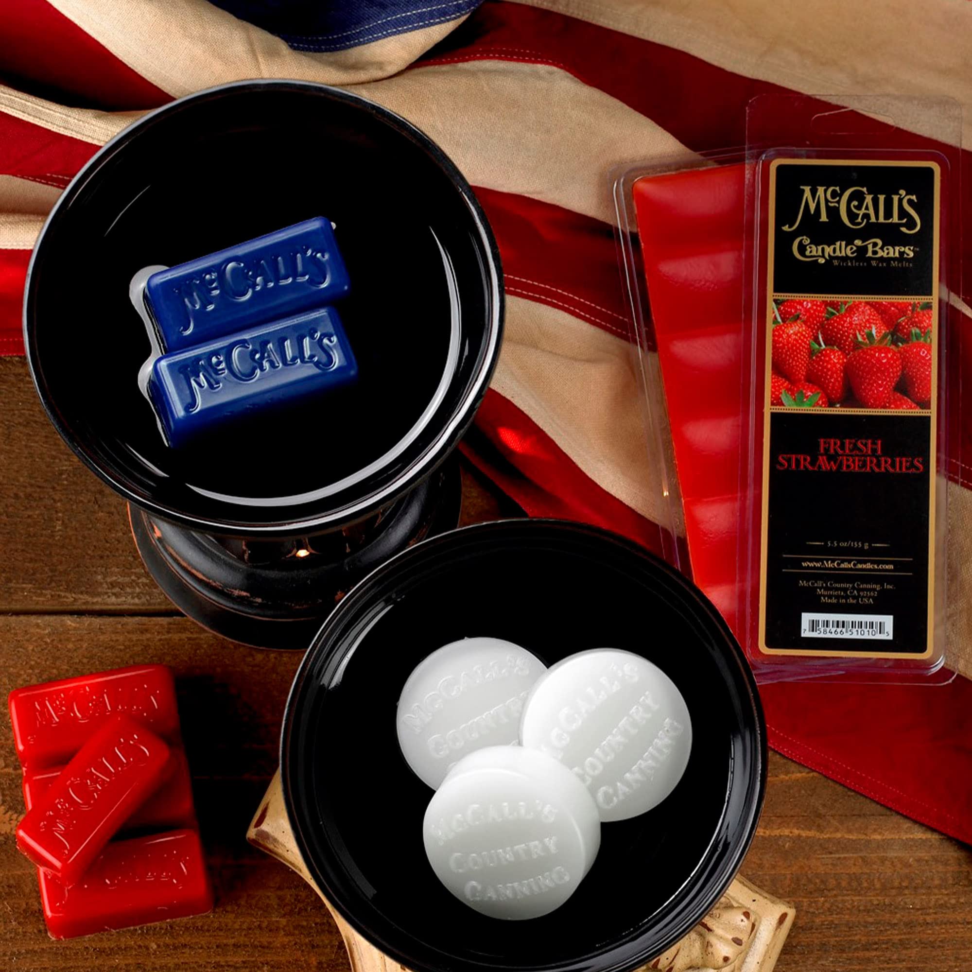 McCall's Candle Bars | Grapefruit Mélange | Highly Scented & Long Lasting | Premium Wax & Fragrance | Made in The USA | 5.5 oz
