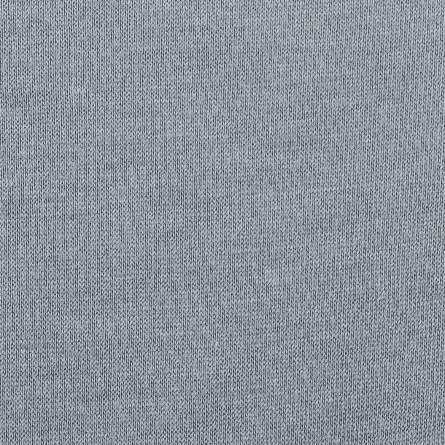 IDEAhome Jersey Knit Cot Fitted Sheet 75" x 33" with 8" Deep Pocket, Suitable for Bunk Beds, Camping, RVs, Folding Beds - Soft, Breathable and Flexible - Grey