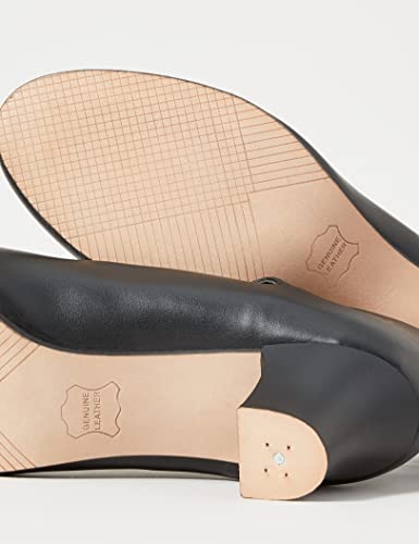 Capezio Women's Jr. Footlight Character Shoe,Black,6.5 M US