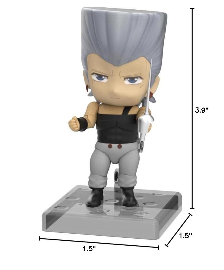 Medicos JoJo's Bizarre Adventure: Stardust Crusaders: Jean Pierre Polnareff Nendoroid Action Figure, Multicolor