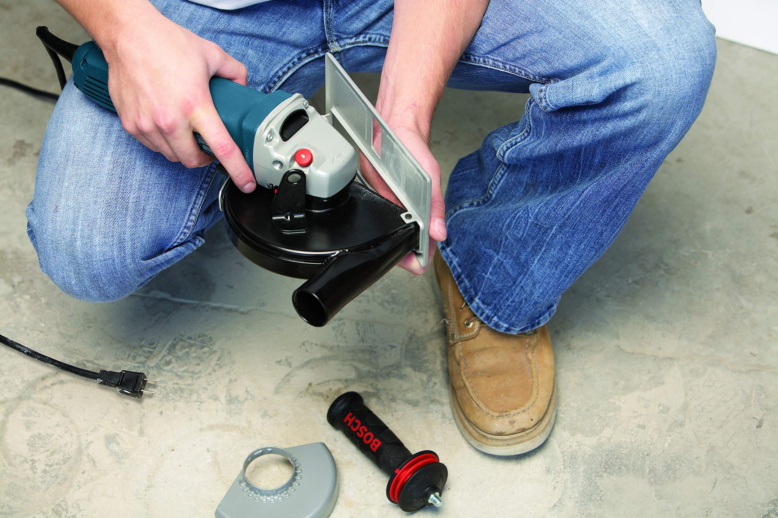 BOSCH 18DC-6E 6-Inch Dust Collect Cut Off Guard , Black